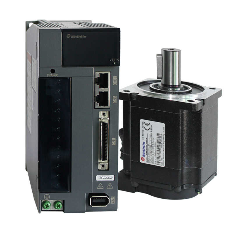 Taiwan Shilin AC Servo Motor System SDE Series 100W~3Kw Incremental Low ...