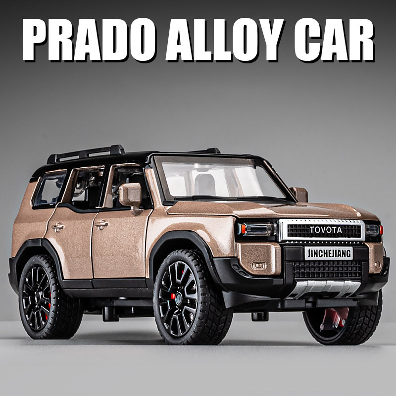 1:32 Toyota Land Cruiser Prado SUV 2024 Alloy Model Toy Diecasts Metal ...