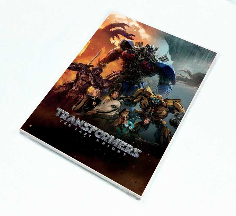 Transformers 1-7 complete set of Chinese and English dialogue A4 script ...