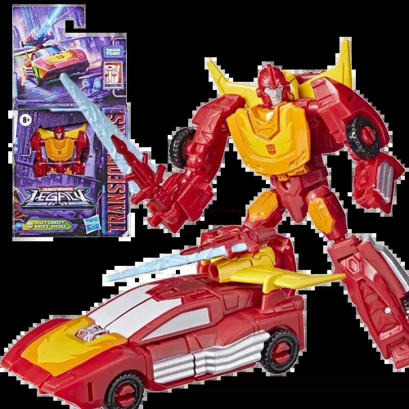 Stock In Transformers Legacy Core Level Optimus Prime Megatron Hot Rod ...