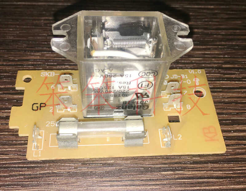 Gree microwave oven JD 1 - 1 B relay assembly with fuse and circuit ...