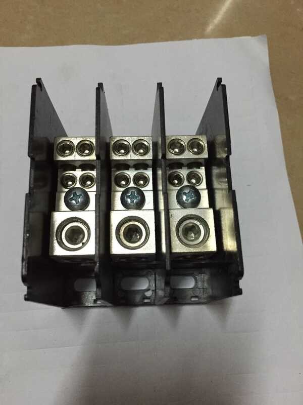 MARATHON wiring terminal block socket, 3-position one by one, 8600V175A ...