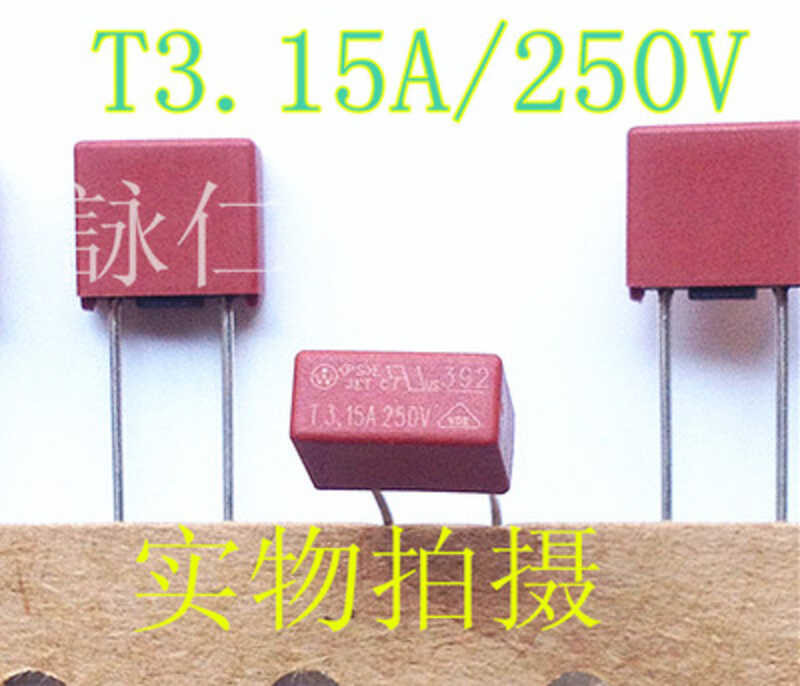 Square fuse T3.15A 250V display Power board fuse tube LCD commonly used ...