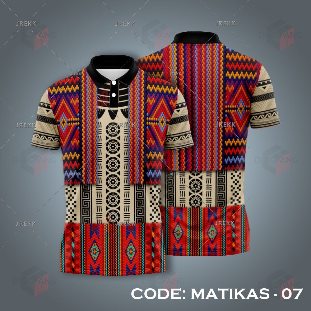 Modern Barong Tagalog Philippine Ethnic Polo Shirt Full Sublimated 3D ...
