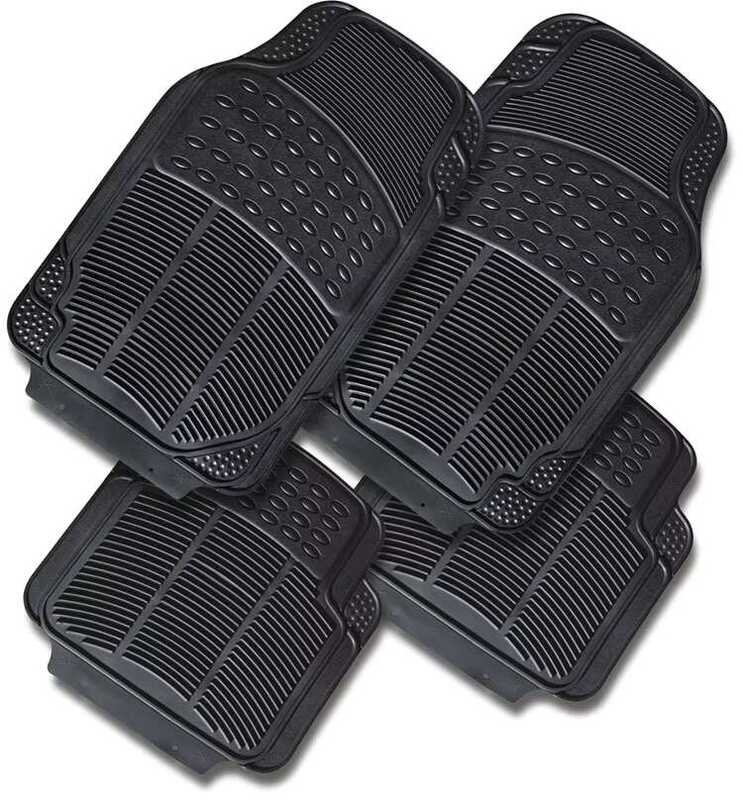 pcs Heavy Duty PVC Rubber Car Mat | Shopee Philippines