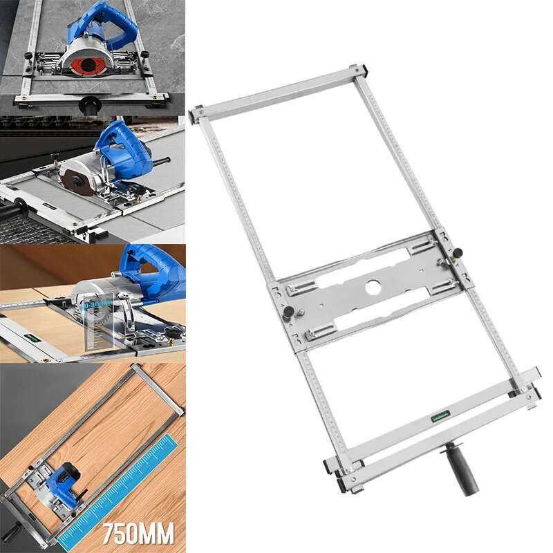 Inch COD Electric Circular Saw Trimmer Edge Guide Positioning Cutting ...