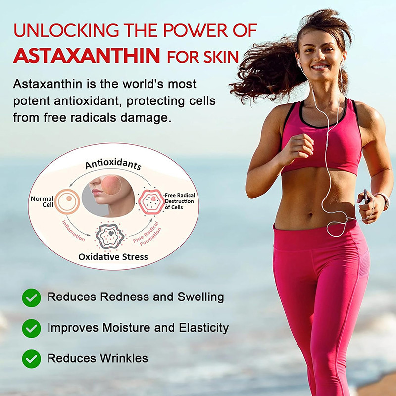 Astaxanthin 24 mg + Lycopene 50 mg Clinical Strength Carotenoid Skin Supplement, - Best ...