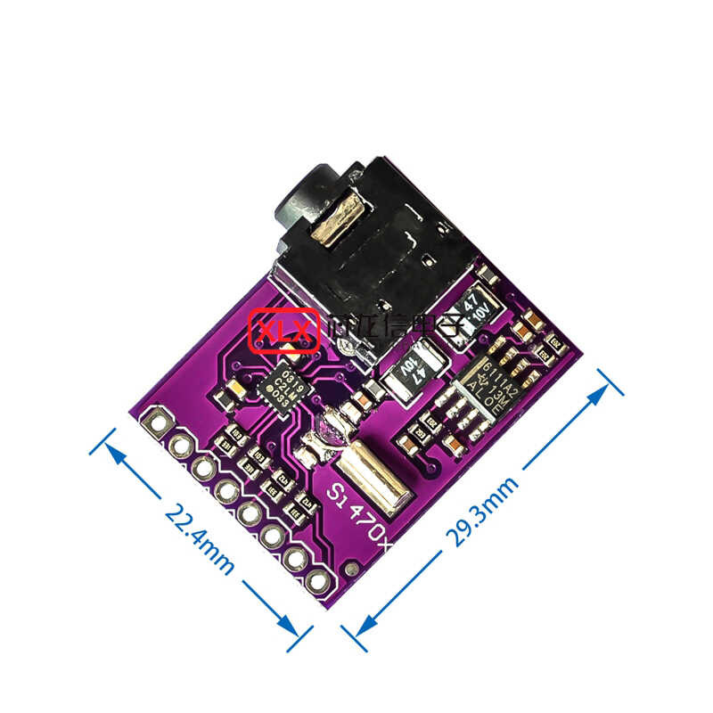 MCU-470 Si4703 FM Tuner Evaluation Board Radio Tuner Development Board ...