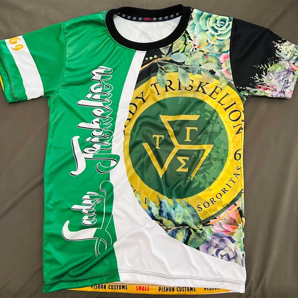 Tau Gamma Sigma V.8 Full Sublimation Frat Shirt - Lady Triskelion v8 ...