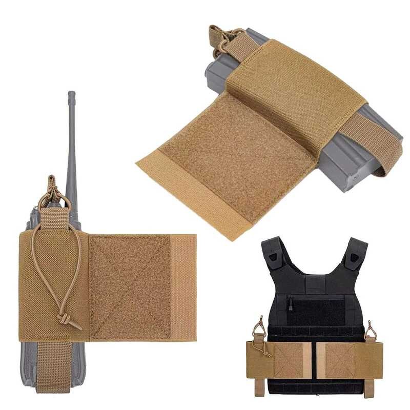 Tactical Vest V2 Ferro Style Elastic Radios Holder Bag AR15 M4 5.56 Mag ...