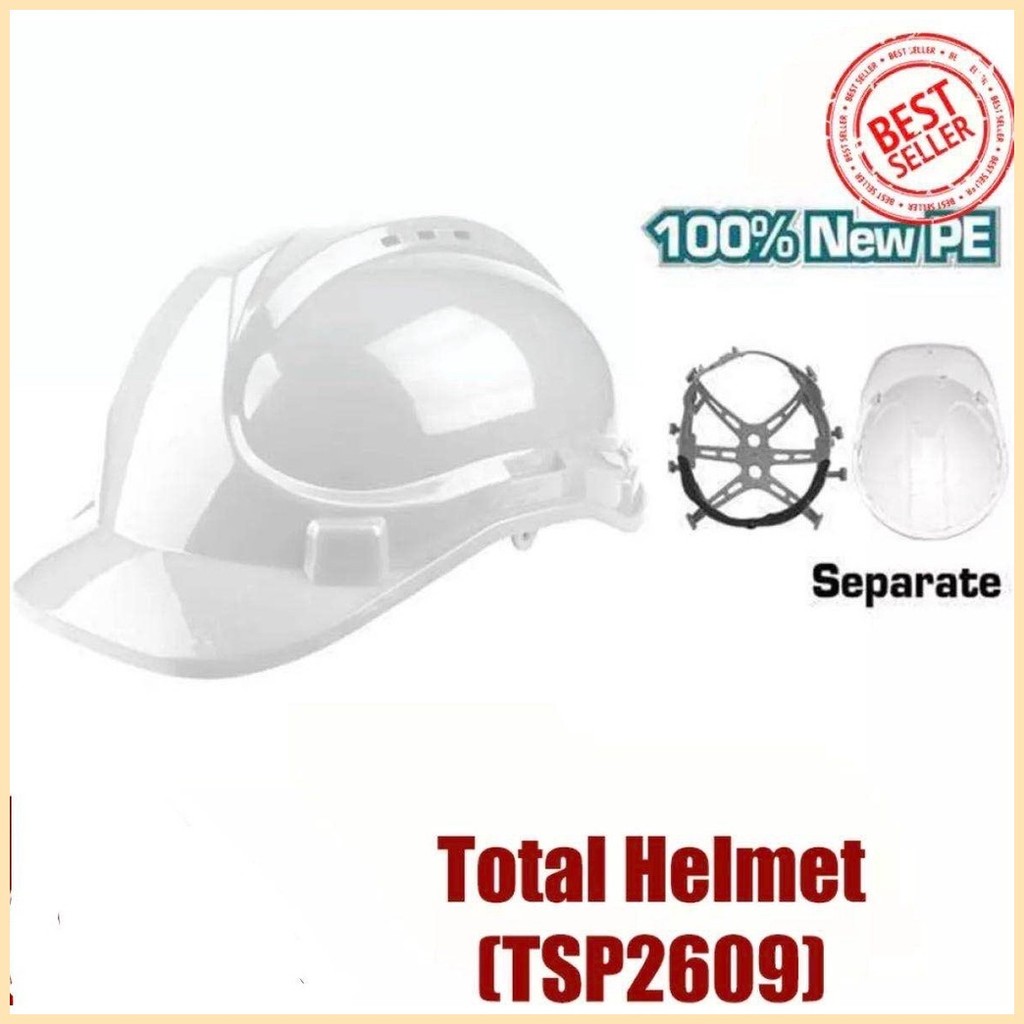 TOTAL Construction site field activities protective safety helmet Fire ...