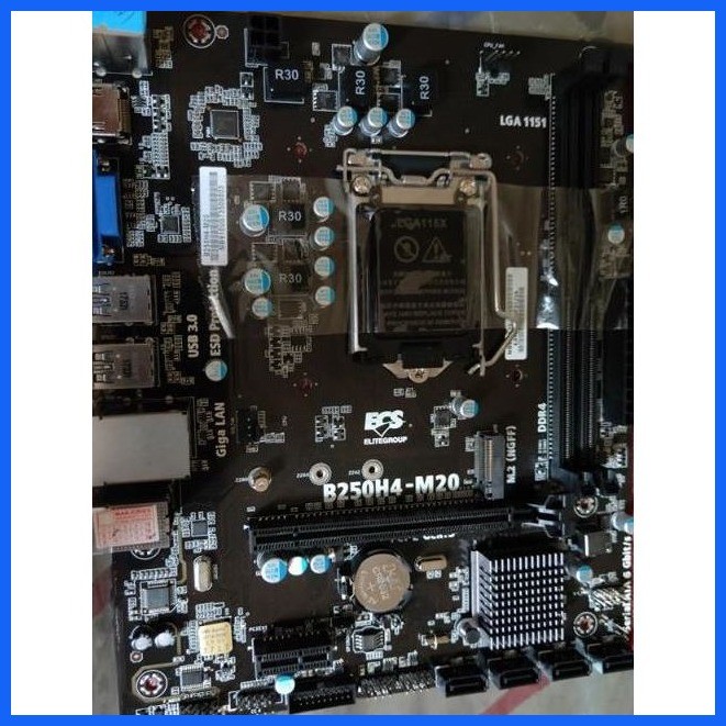 H110M Motherboard Socket 1151 For 6th gen 7th gen Intel Processors ...