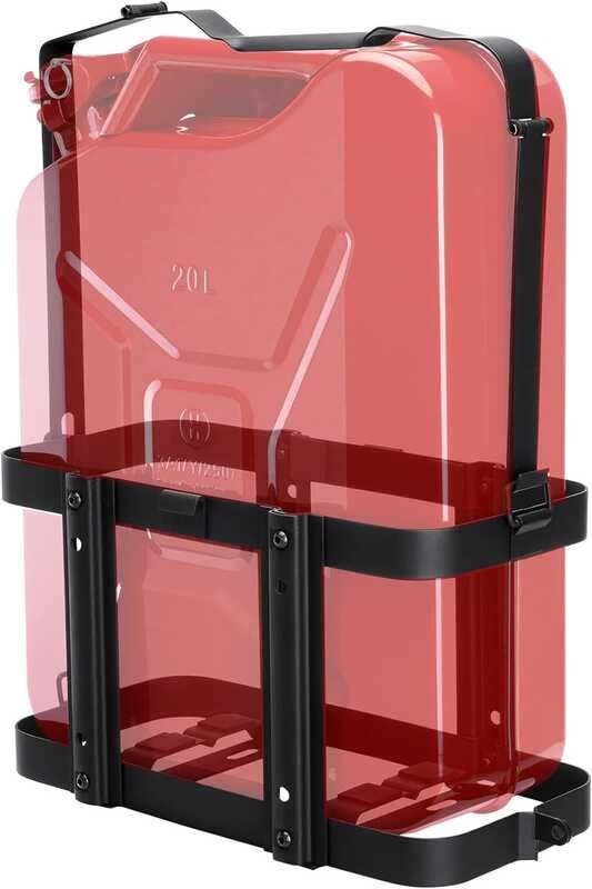 2024 Racewill Upgraded Rack: Lockable Jerry Gas Tank Rack, 5 Gallons ...