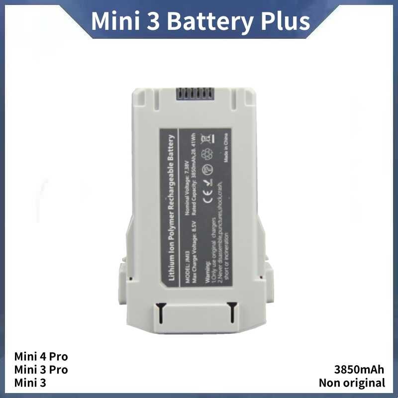 For Mini D4 2 3 Battery Plus 3850Mah Flight Time 51 Minutes Compatible ...