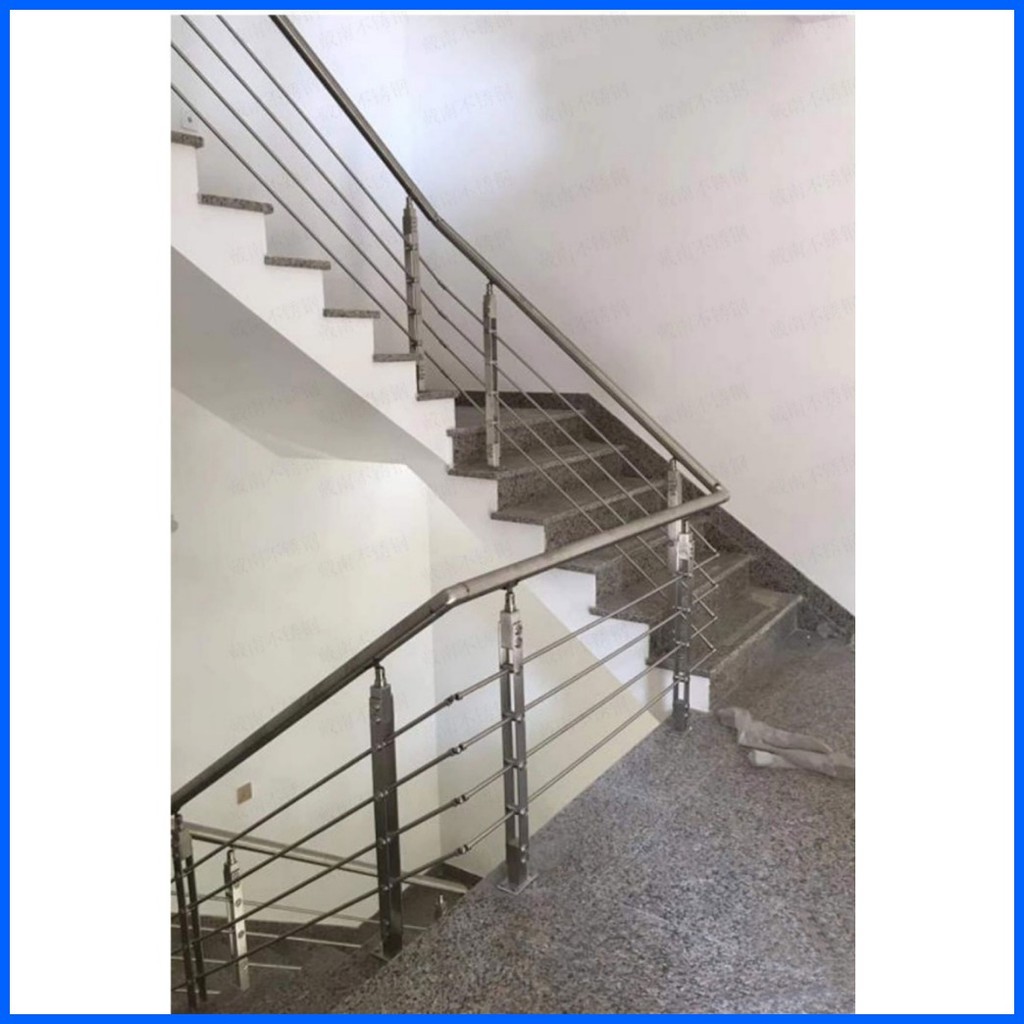 ∇ Railing Pole Hand Rail Stainless Steel Railing Pole Partition Balcony ...