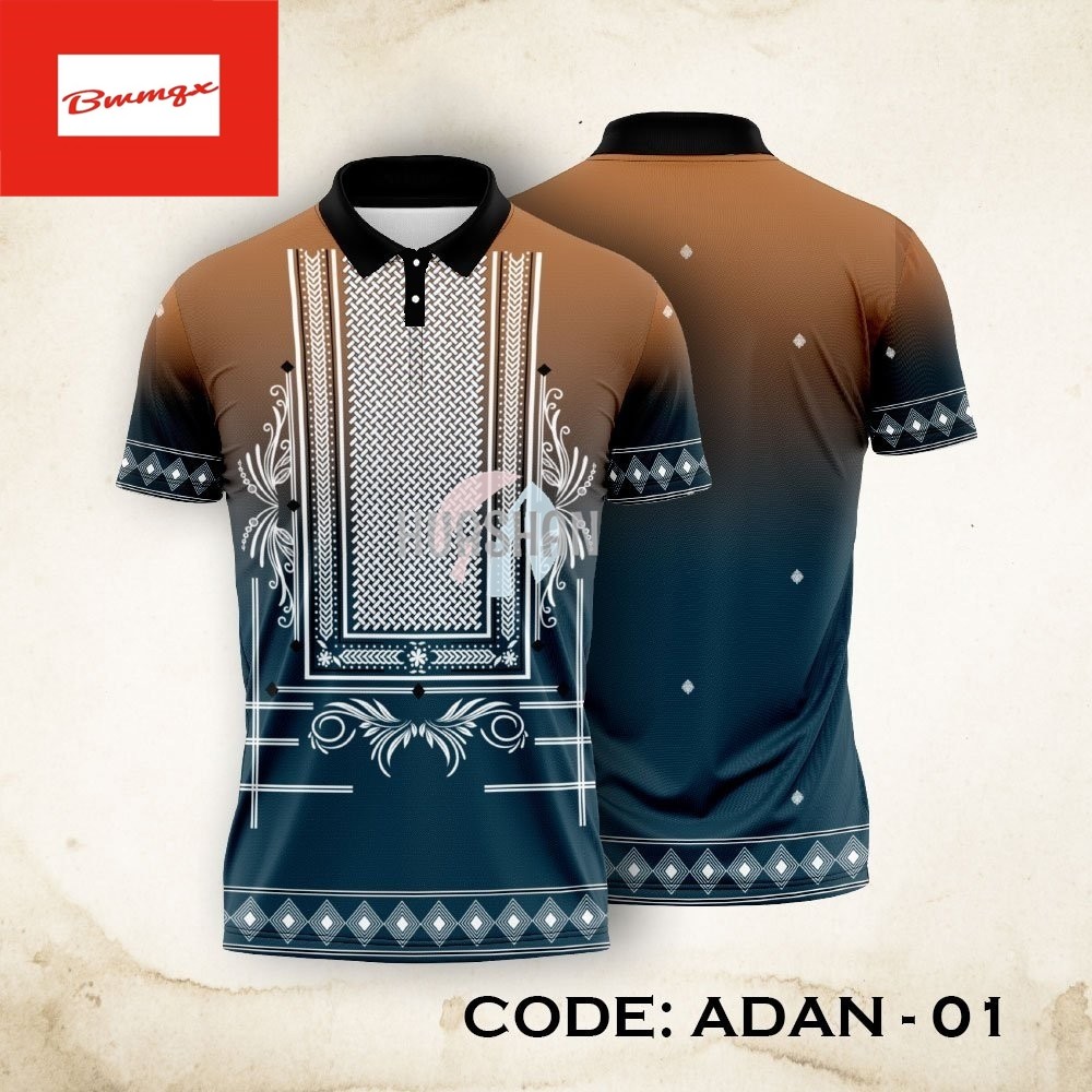 asean inspired ethnic attire barong agalog batik polo for men ...