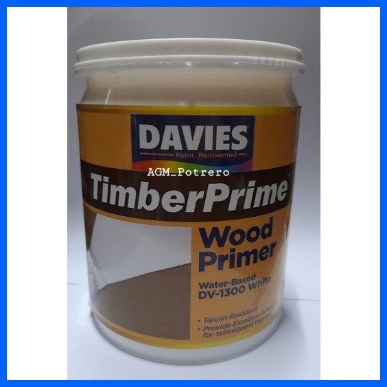 DAVIES WATER BASED WOOD PRIMER WHITE ( LITER ) | Shopee Philippines