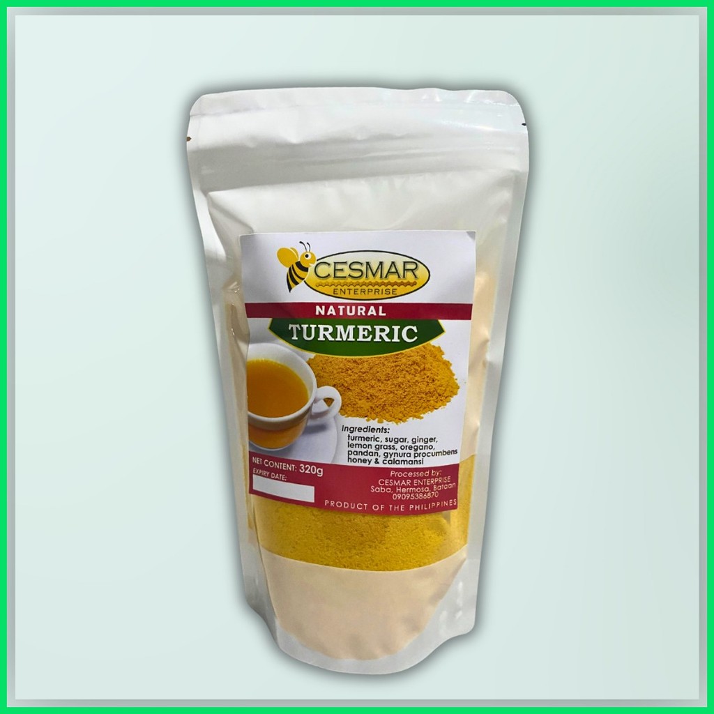 ۞ CESMAR Powdered Turmeric with Honey | Ready to Drink Tea 320 Grams ...
