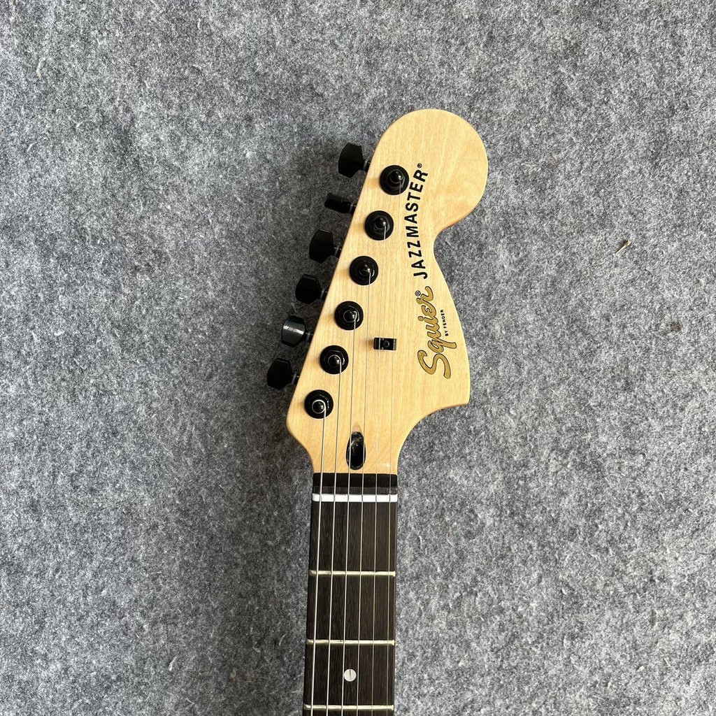 Fender Squier Jazzmaster EMG Pickup White Body Electric Guitar | Shopee ...