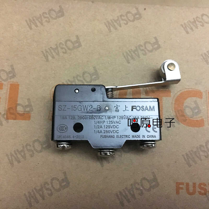 Fushang Micro Switch Limit Switch SZ-15GW2-B TM-1703 Long Handle Copper ...