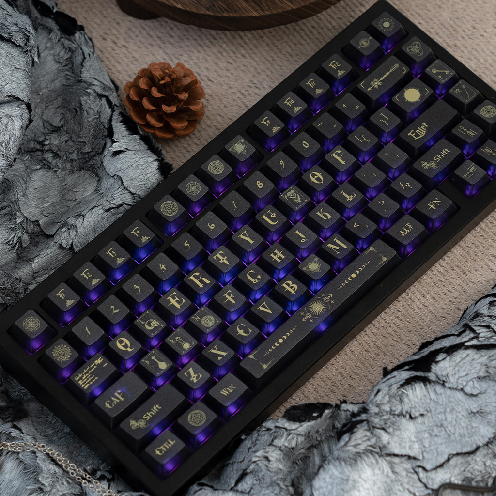 KeyGenius Harry Potter Keycaps Cherry Profile PC / PBT Foggy ...