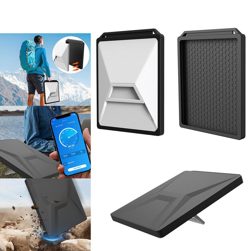 For Starlink Mini Silicone Protective Cover Anti-fall Waterproof Anti ...