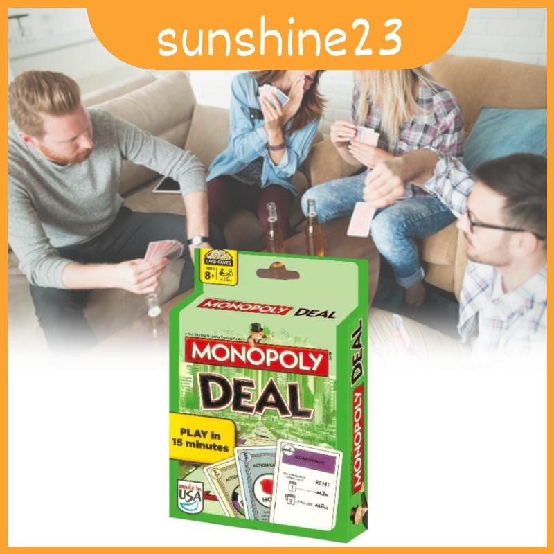 Monopoly Card Deal Game With Quick Playtime For Fun Lively And ...