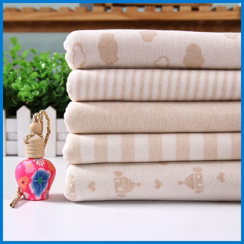 colored cotton knitting fabric 100% Pure cotton yarn child Class A baby ...