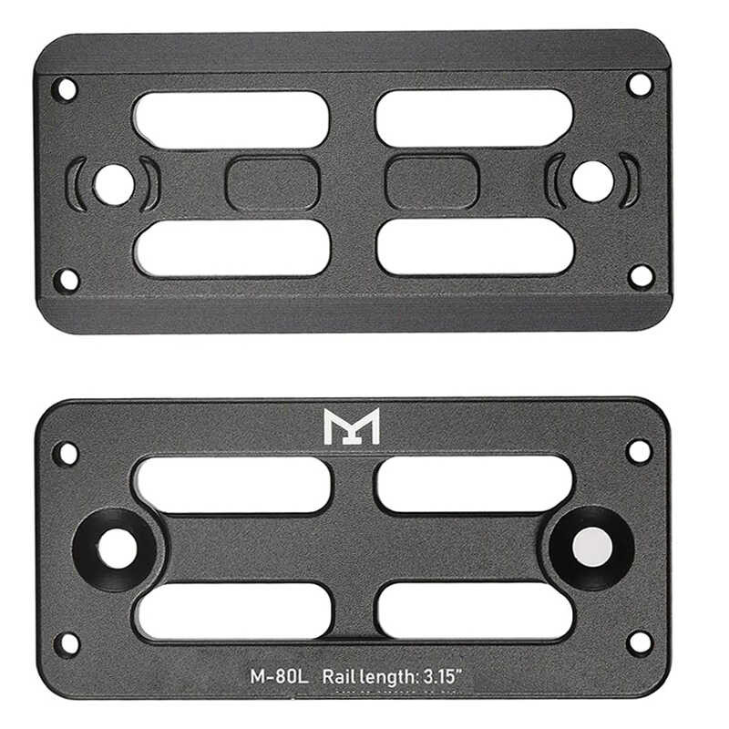 Arca Action Camera Rail Mount Adapter Base 3.15 Inch M-Lok Aluminum ...