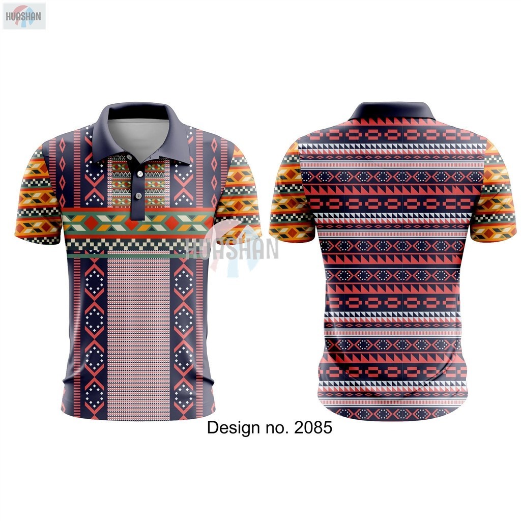 Philippine Ethnic Tribal Inspired Shirt Full Sublimation Polo Shirt ...