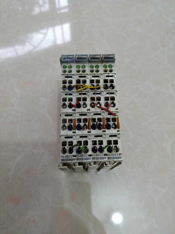 Used BECKHOFF Beifu PLC control module KL4022 original disassembled ...