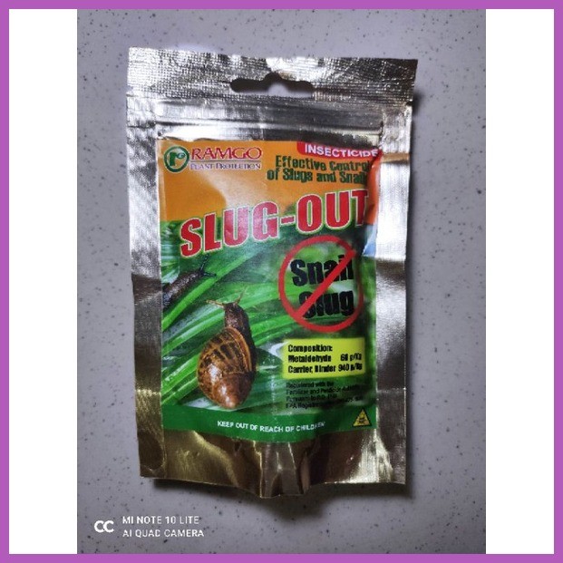 ♨ RAMGO SLUG-OUT SNAIL/SLUG METALDEHYDE (100 GRAMS) | Shopee Philippines