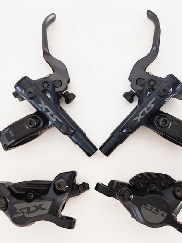 ☑♥ Shimano M7120 Four-Piston Caliper SLX M7100 Rotor Abalone Brake ...