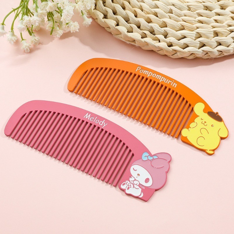 Small Small Comb Cartoon Cute Hairdressing Comb Kuromi Portable ...
