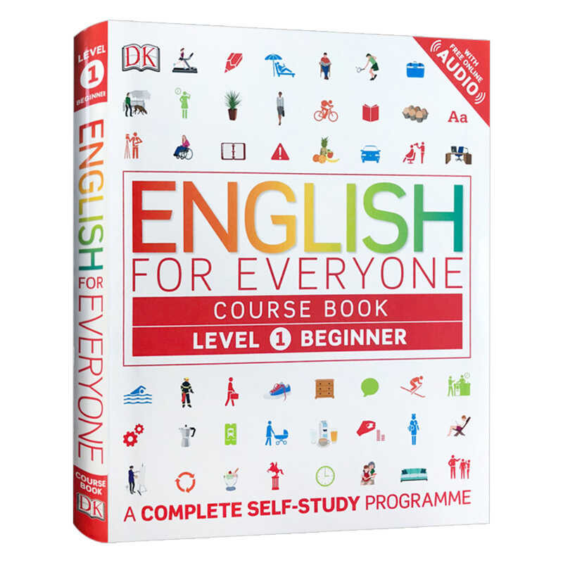Authentic English for Everyone Level 1 Beginner JC Self Study Books DK ...