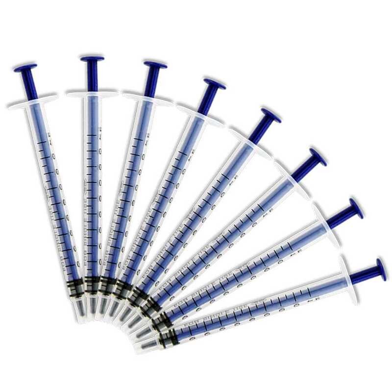 50Pcs/Set 1Ml Disposable Sampler Plastic Without Nutrient Mini Syringe ...