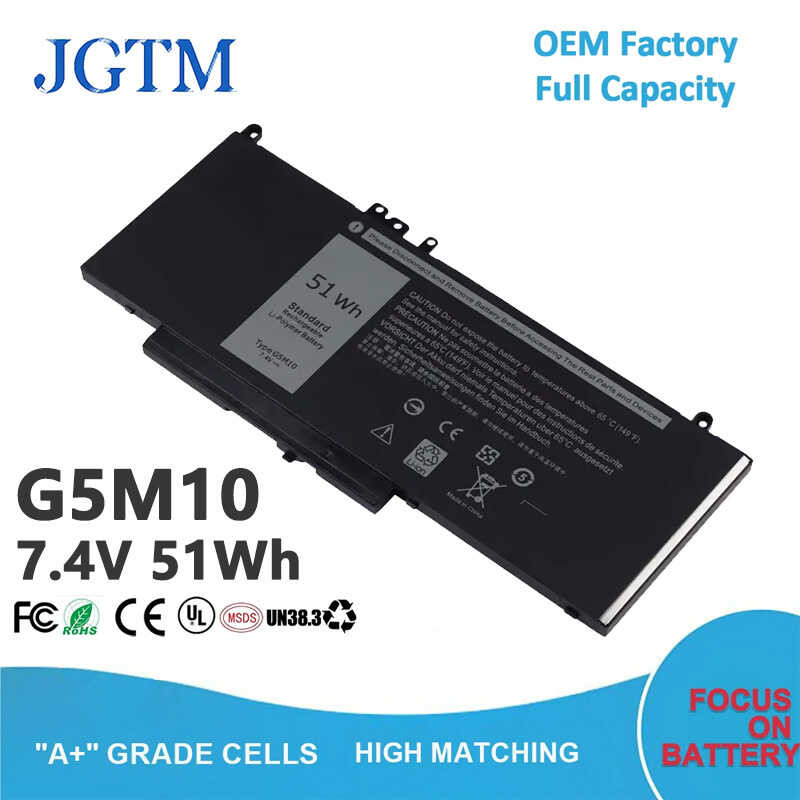 Replacement G5m10 Lithium Ion Battery Laptop Batteries 0Wyjc2 8V5gx ...