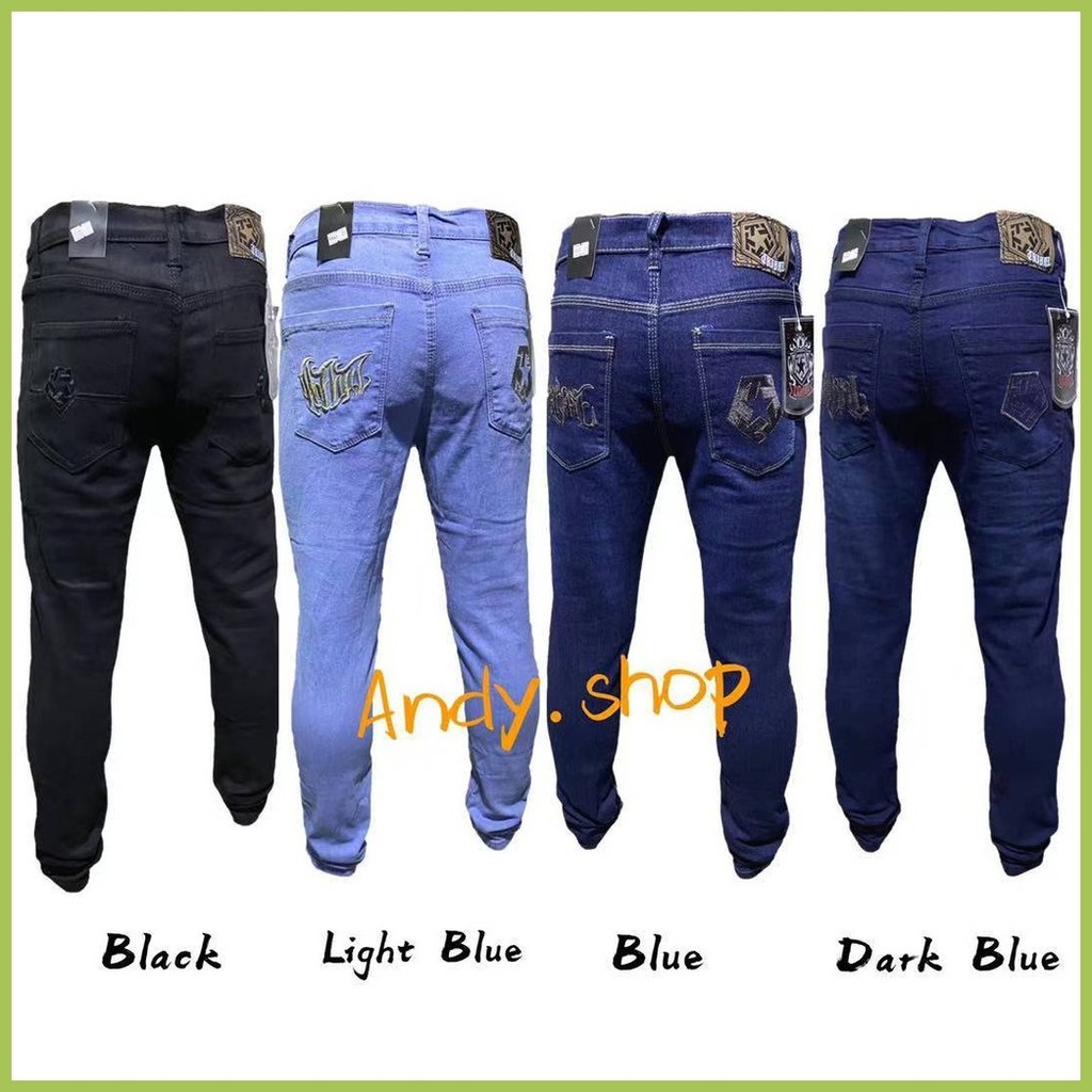 ⚖ ∥ 5 colors Maong Pants Best Selling Stretchable Skinny Jeans for men ...