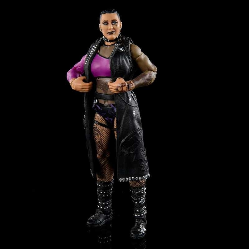 WWE Mat Rhea Ripley Elite Collection Action Figure Deluxe Articulation ...