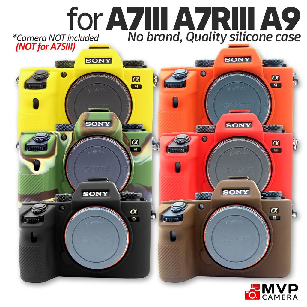 COD Silicone Case Sony A7III A7RIII A9 With COLOR VARIATION Generic ...