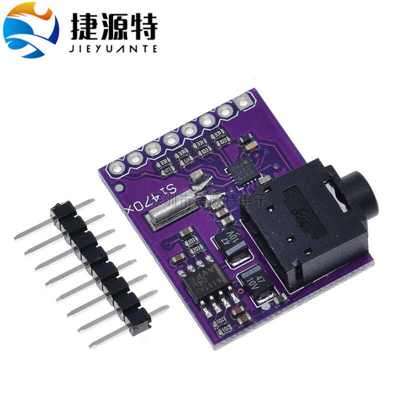 MCU-470 Si4703 FM Tuner Evaluation Board Radio Tuner Development Board ...