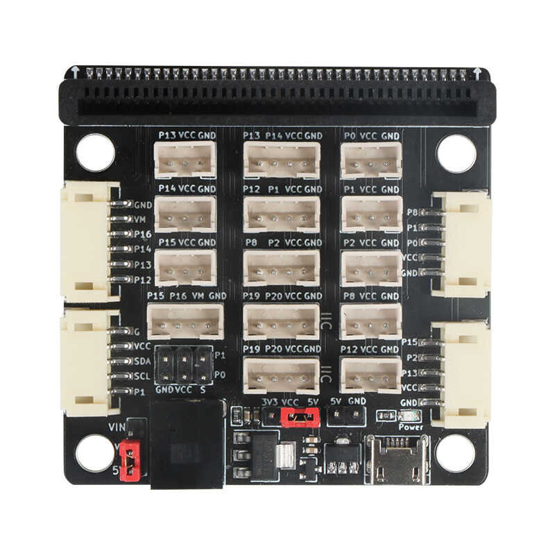 Microbit expansion board development board Python programming micro: bit adapter board Ph2.0 in ...