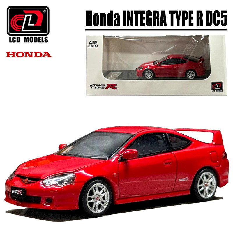 LCD 1/64 Honda INTEGRA TYPE R DC5 Alloy Toy Motor Vehicle Diecast Metal ...