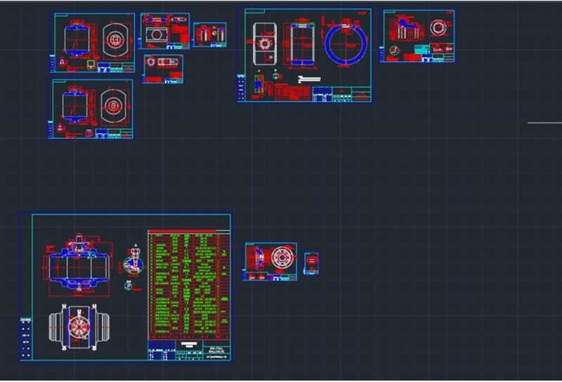 Valve CAD ball gate drawing, globe valve drawing | Shopee Philippines