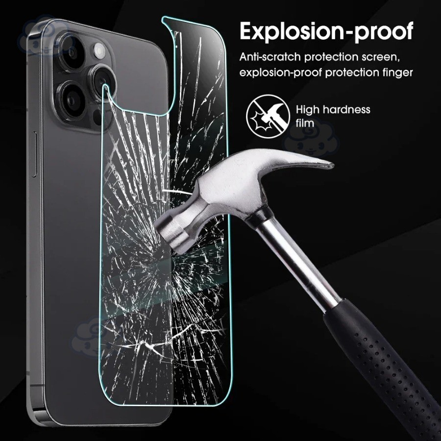 Scratch Resistant Ultra-clear Back Tempered Glass Screen Protector For ...