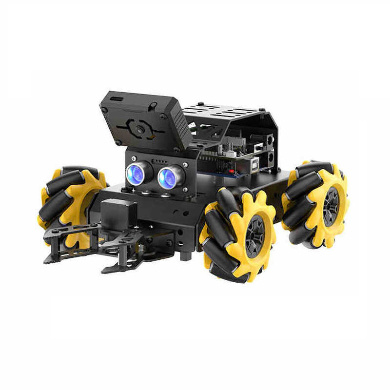 4WD Omnidirectional Mecanum Robot Car with Claw AI Visual Recognition ...