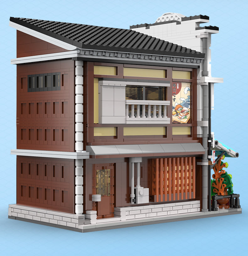 CaDA Bricks Japanese Style Sushi Shop C66018 (1665 pcs) Creator Expert ...