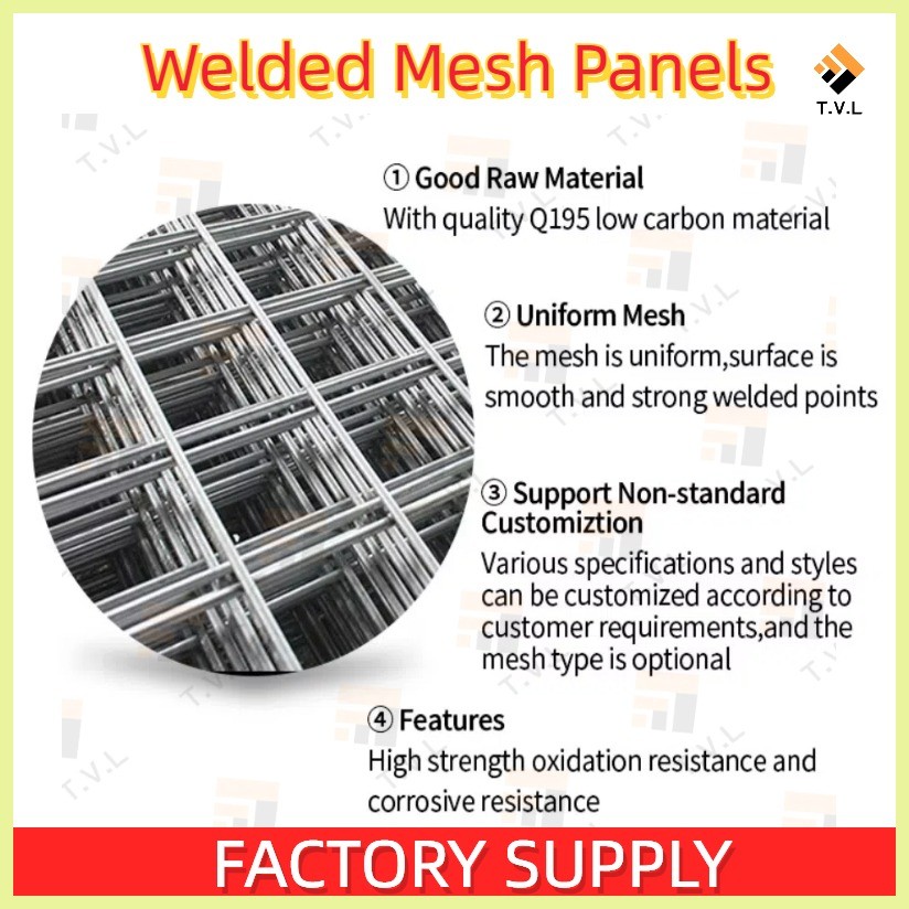 ♀ 2inch Galvanized Welded Wire Fence Panel Steel Matting for Bird Cage ...