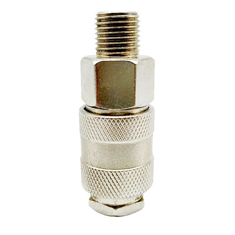 European style quick connector 1/4 external tooth female connector ...