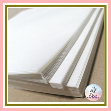 25pcs/50pcs Parchment A4/Short/Long bond paper Size Light Cream color ...